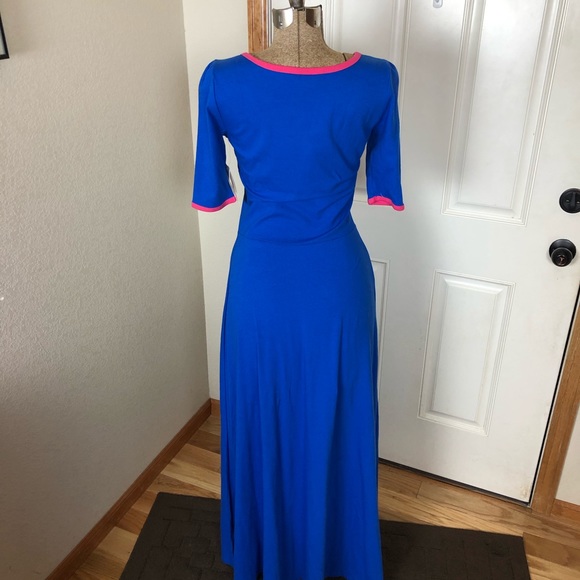 LuLaRoe | Dresses | Nwt Lularoe Cobalt Blue Ana Maxi Dress | Poshmark